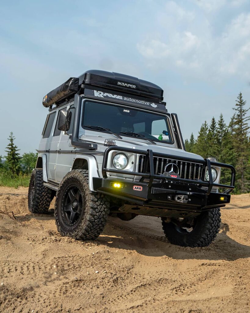 4" Lifted Mercedes G400d CDI on 35 Inch Tires is an Overlander's Dream ...