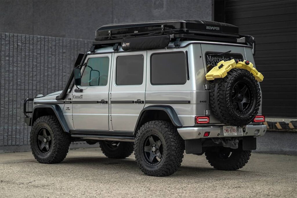 4" Lifted Mercedes G400d CDI on 35 Inch Tires is an Overlander's Dream ...
