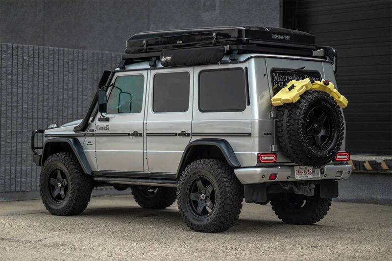 4" Lifted Mercedes G400d CDI on 35 Inch Tires is an Overlander's Dream ...