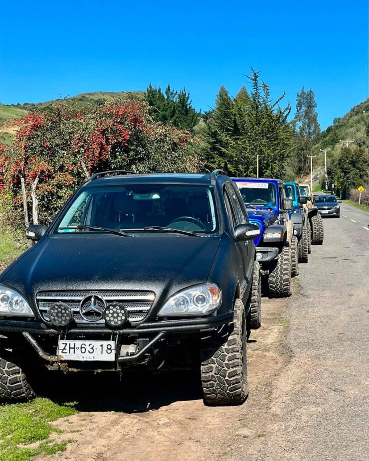 Lifted Mercedes ML 500 W163 Off Road Build