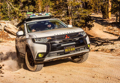 Lifted Mitsubishi Outlander With Off-road Mods - Living Up to Its Name