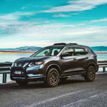 Lifted Nissan Rogue with Off-road Mods and 245/65R17 BFG Tires ...