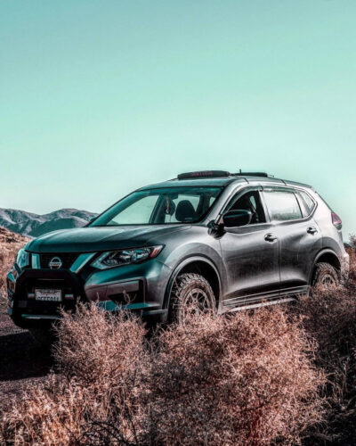 Lifted Nissan Rogue with Off-road Mods and 245/65R17 BFG Tires ...