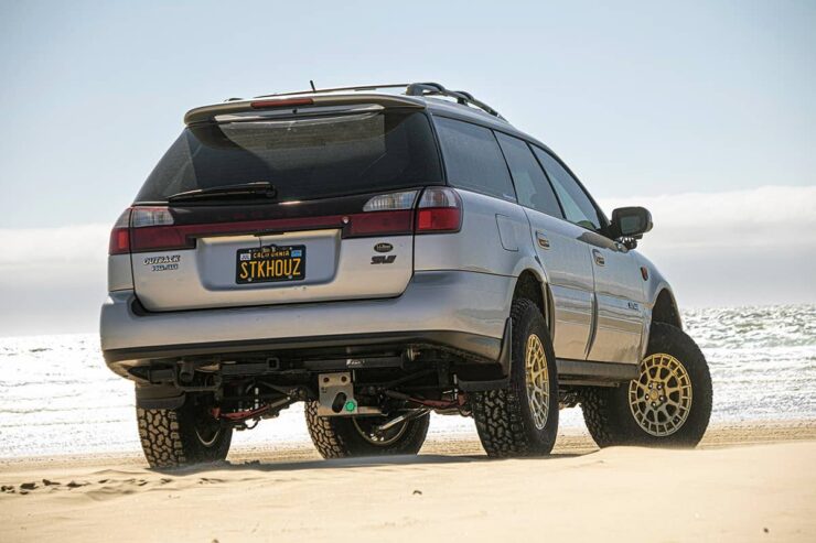 Lifted Subaru Outback BH off road build on 30"s - offroadium.com