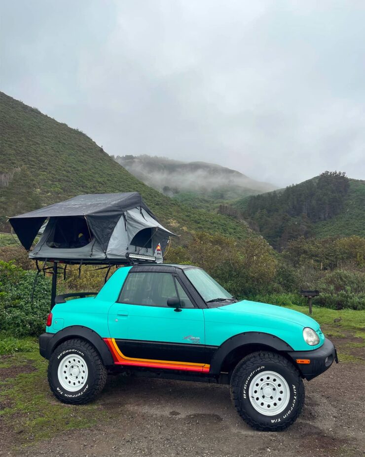 Lifted Suzuki X90 Off Road Build with 90s Vibe - offroadium.com