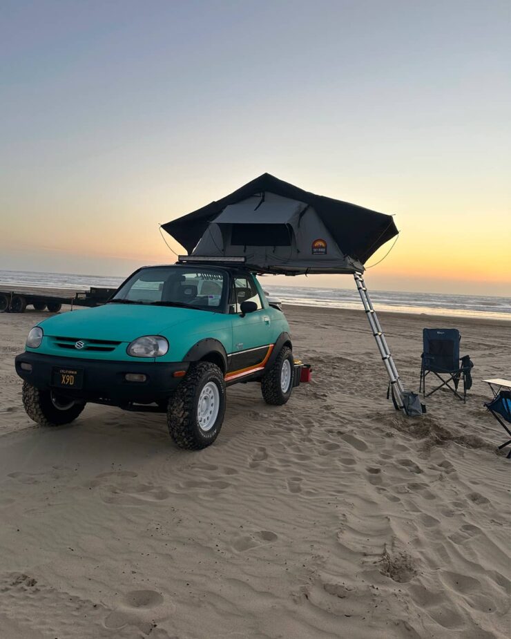 Lifted Suzuki X90 Off Road Build with 90s Vibe - offroadium.com