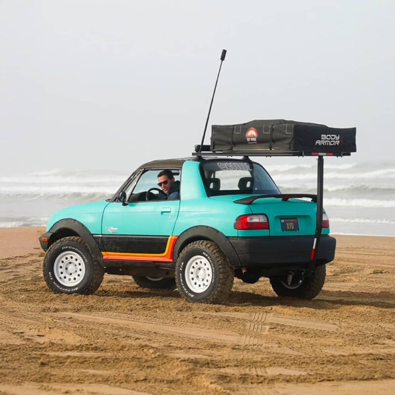 Lifted Suzuki X90 Off Road Build with 90s Vibe - offroadium.com