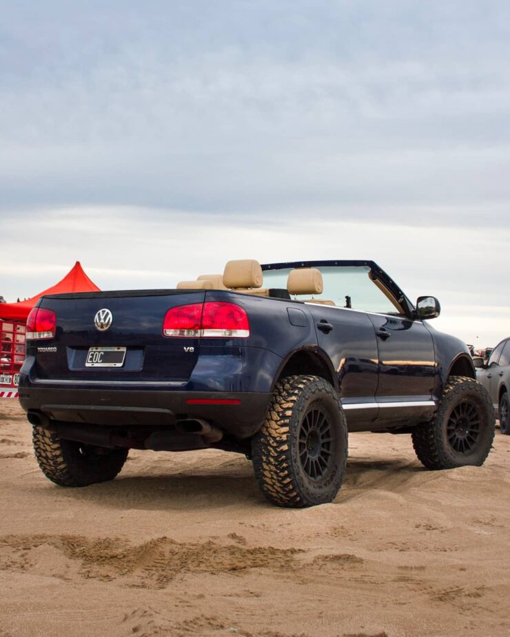 One of a Kind VW Touareg Cabrio Off-road Build on 35”s - offroadium.com