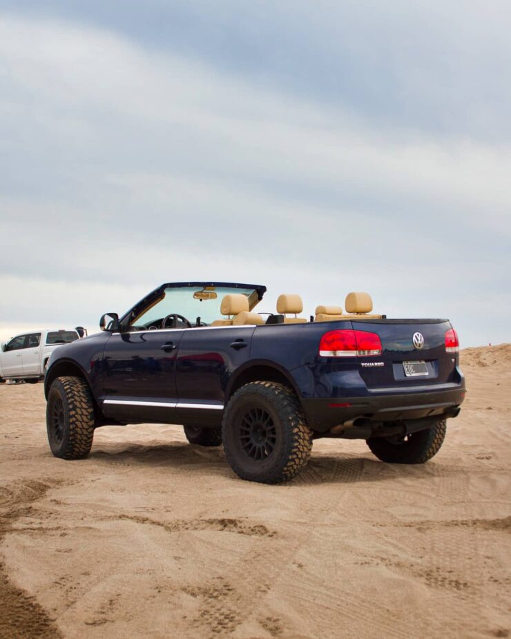 One of a Kind VW Touareg Cabrio Off-road Build on 35”s - offroadium.com