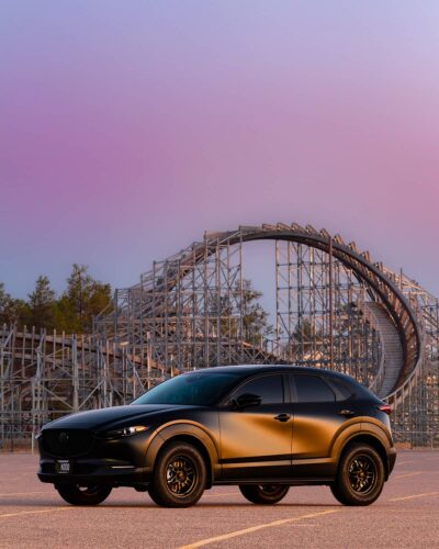 Lifted Mazda CX30 With Subtle Mods And A/T Off-road Wheels