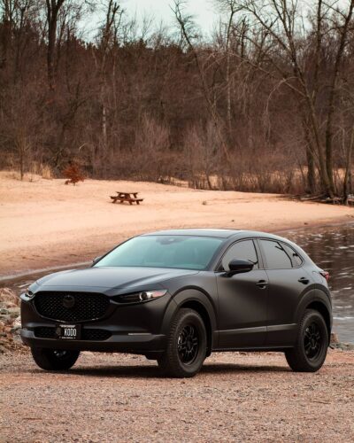 Lifted Mazda CX30 With Subtle Mods And A/T Off-road Wheels