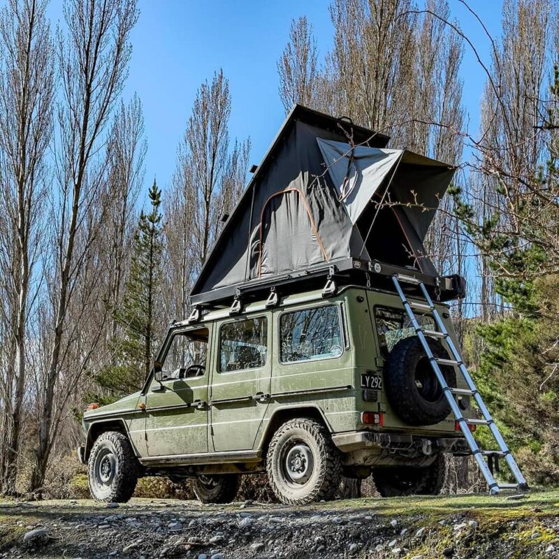 Military Green Mercedes G280 GE W460 classic 4x4 G-wagen - offroadium.com