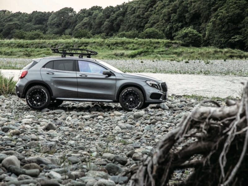 Mercedes GLA Lift Kit & Off-road Mods: A/T Wheels, Roof Rack & Other ...