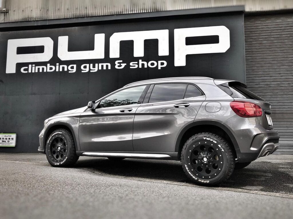 Mercedes GLA Lift Kit & Off-road Mods: A/T Wheels, Roof Rack & Other ...