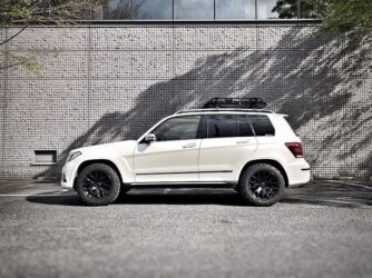 Lifted Mercedes GLK350 with Offroad Modifications - Little Benz Goes ...