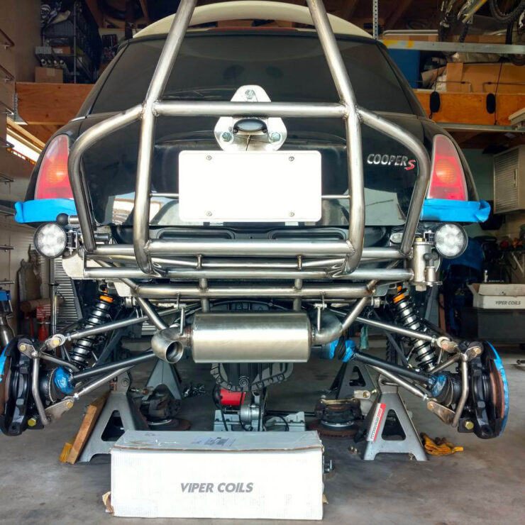 LS Swapped V8 Mini Cooper Prerunner Off-road Build - offroadium.com