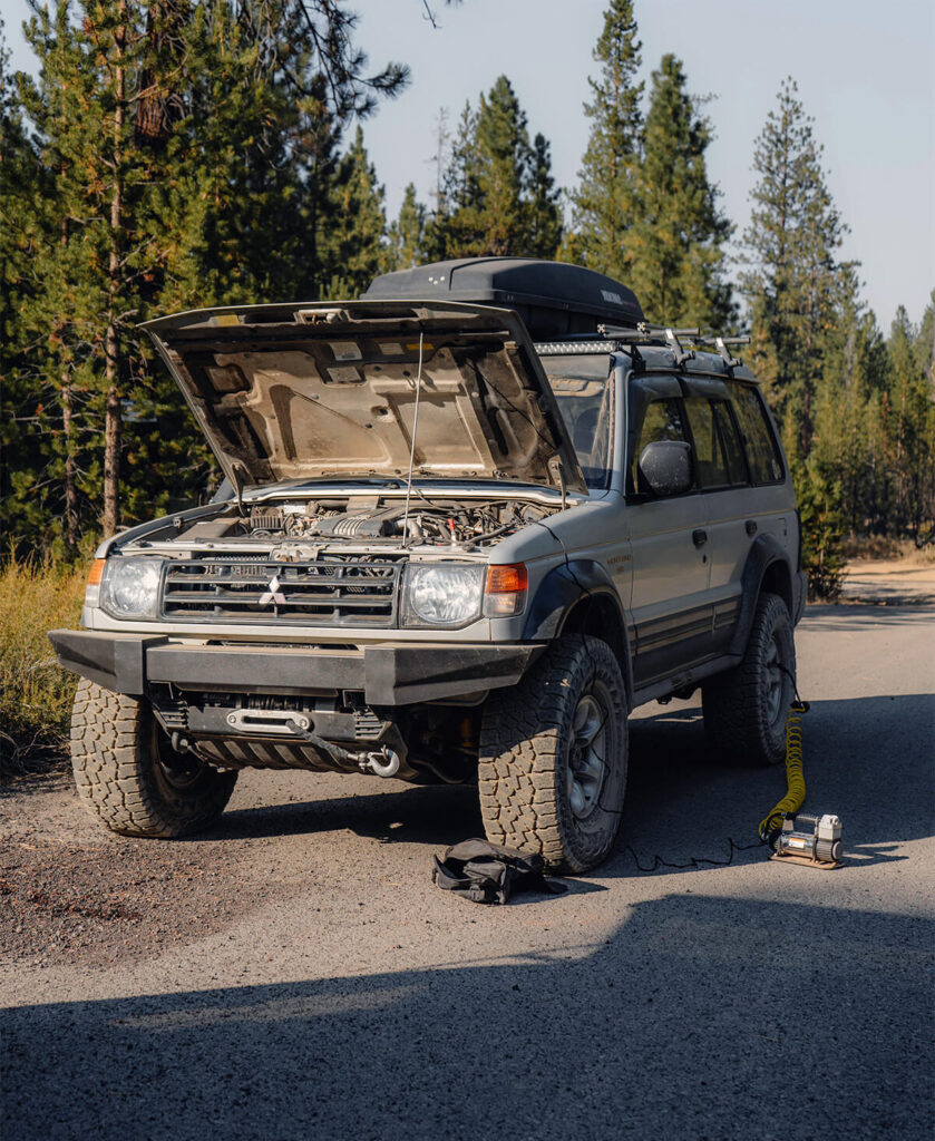 Lifted Gen 2 Mitsubishi Montero Overland Off-road Build