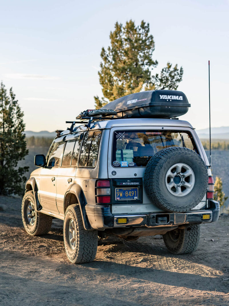 Lifted Gen 2 Mitsubishi Montero Overland Off-road Build