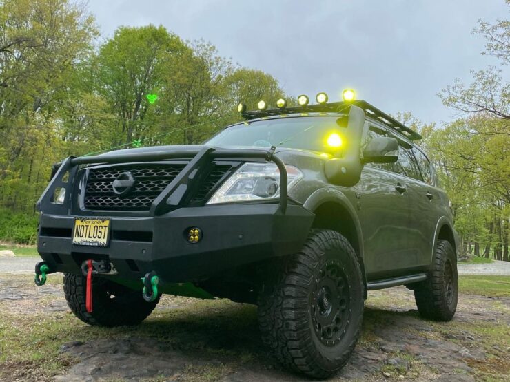 Lifted Nissan Armada Overland Build - Hidden Off Road Potential ...