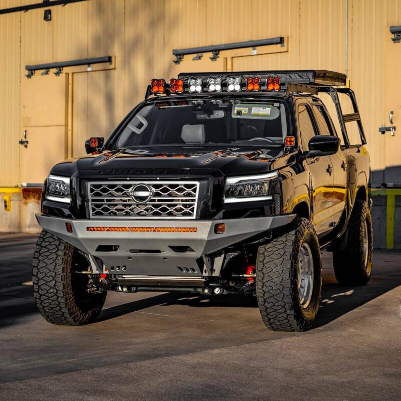 D41 Nissan Frontier Pro4X off road build With Coastal Offroad Front Bumper
