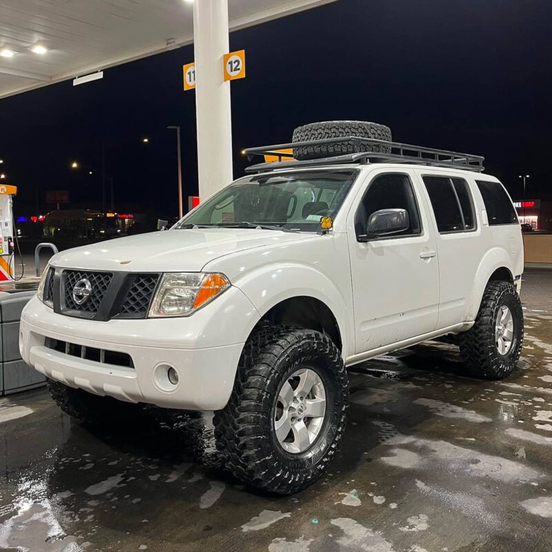 R51 Nissan Pathfinder Off-road Build on 35 inch Tires & Titan Swap ...