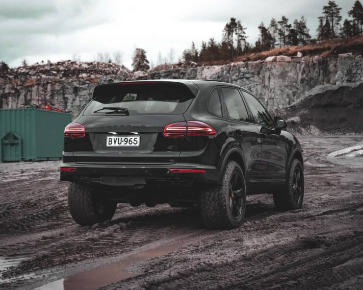 Tastefully Modified Off Road Porsche Cayenne 958 on A/T Tires