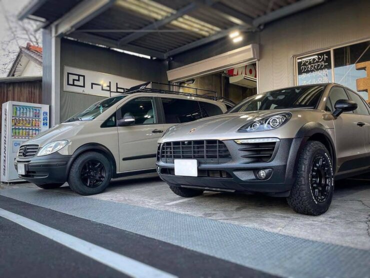 Lifted Porsche Macan Off-road Build: A/T Wheels & Other Mods ...