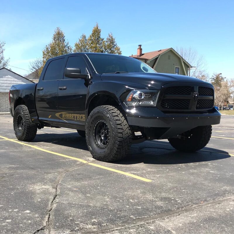 Wide body Dodge Ram 1500 Prerunner on 37 Inch Wheels