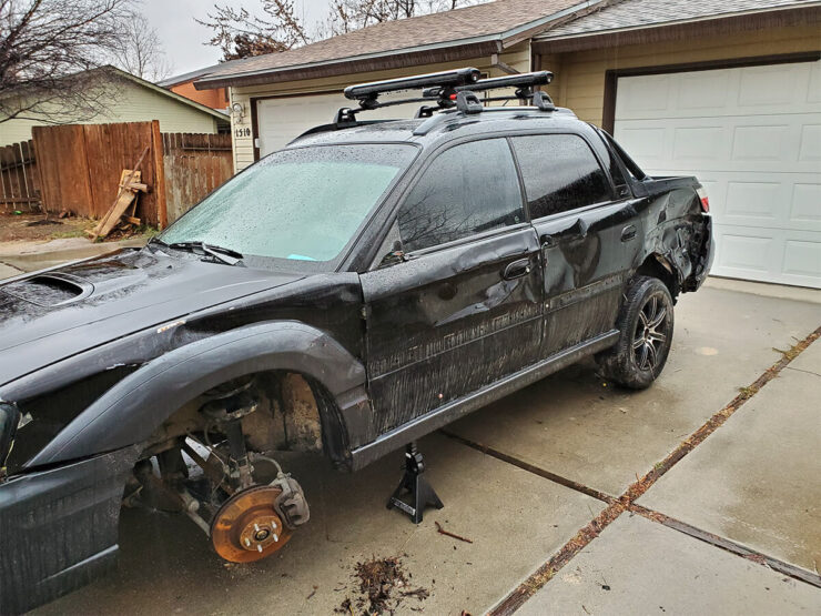 Lifted 2005 Subaru Baja Turbo – Rare Sight on the Off-Road Scene ...