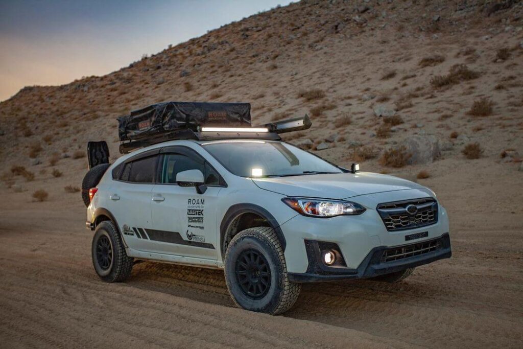 Lifted Subaru With Offroad, Overland & Rally Mods