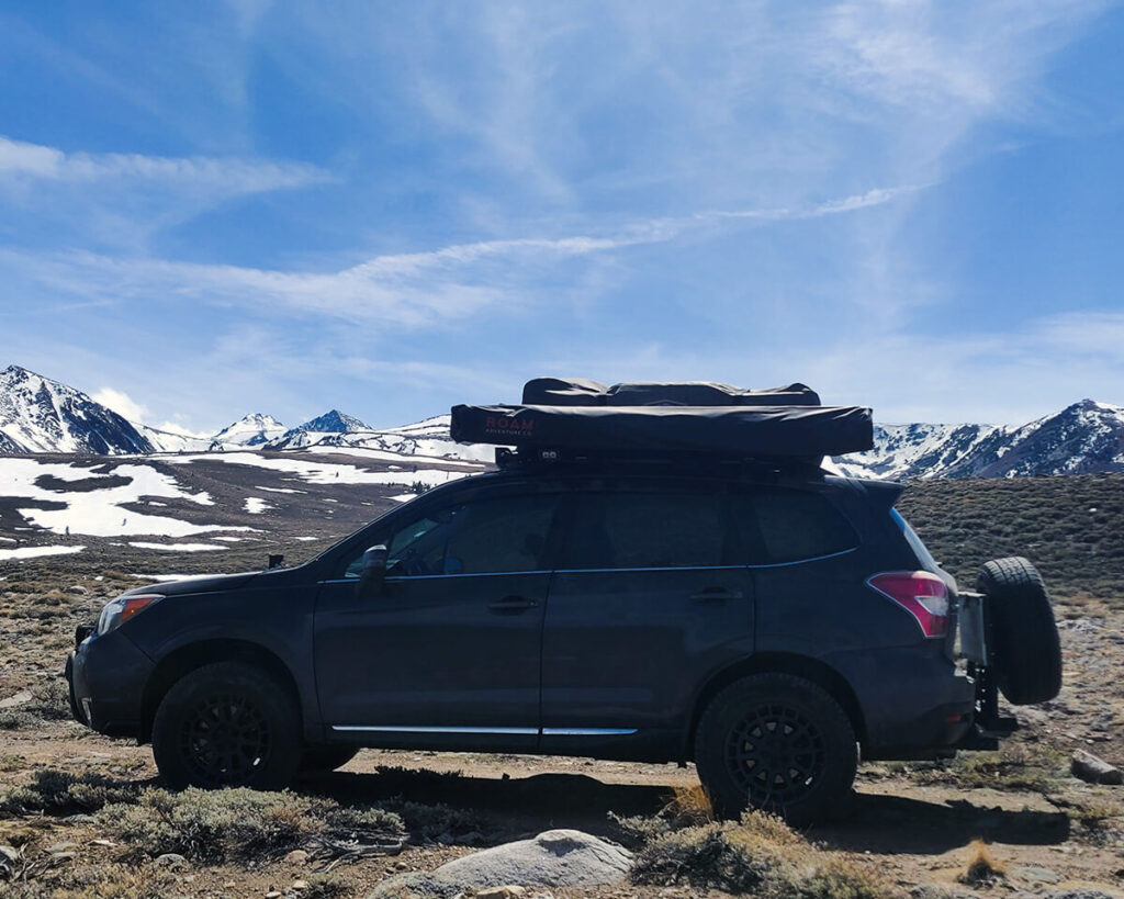 Lifted Subaru Forester XT SJ Overland Off road Project
