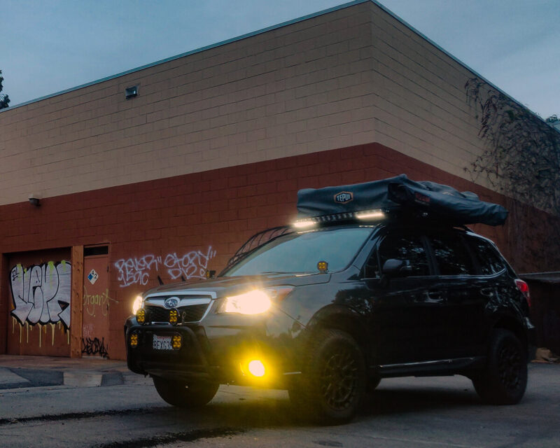 Lifted Subaru Forester XT SJ Overland Off road Project