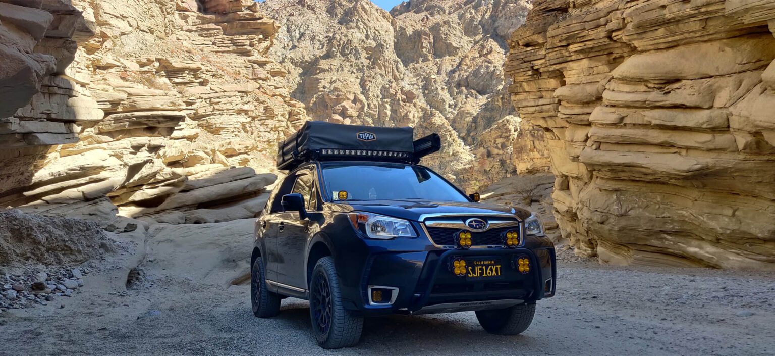 Lifted Subaru Forester XT SJ Overland Off road Project