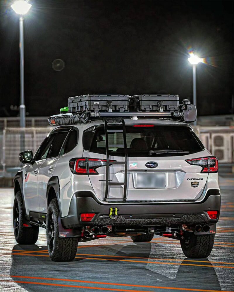 Subaru Outback Wilderness Overland Build With a Lift & Lots of Gear