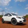 Lifted Suzuki SX4 With A/T Tires for Fun Off-road Adventures ...