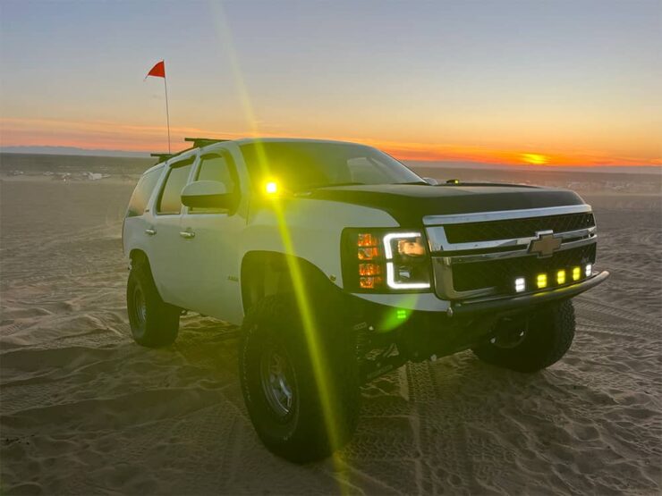 The Pre-Lander - Chevy Tahoe Prerunner & Overland Build - offroadium.com