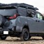 Lifted Toyota Alphard Off Road Overland Van from Tokyo Autosalon