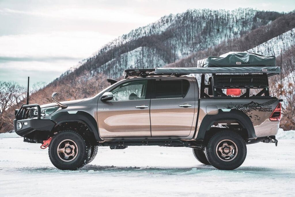 Ultimate Toyota Hilux Overland Build from Japan on 35" Off Road Tires