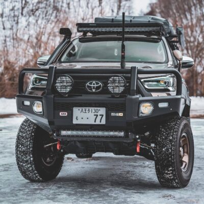 Ultimate Toyota Hilux Overland Build from Japan on 35" Off Road Tires