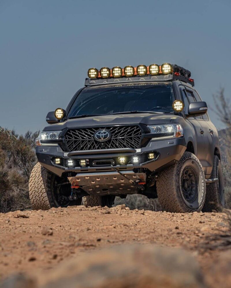 Lifted Toyota Land Cruiser 200 Overland Build On 33s With Off Road Mods