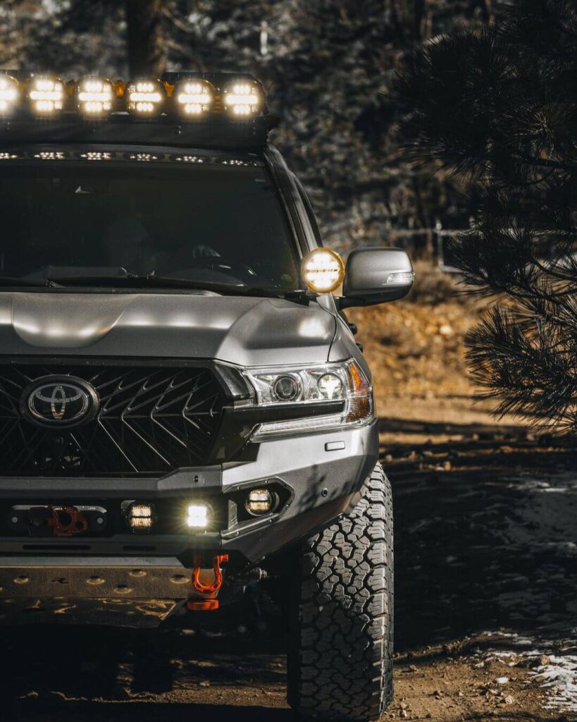 Lifted Toyota Land Cruiser 200 Overland Build On 33s With Off Road Mods