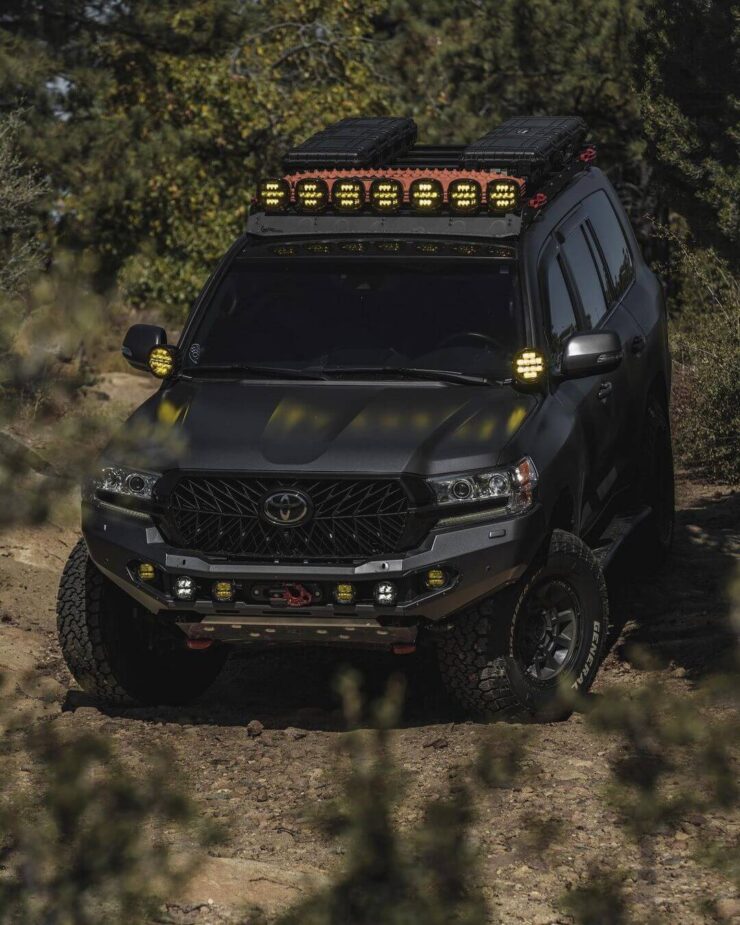 Lifted Toyota Land Cruiser 200 Overland Build On 33s With Off Road Mods