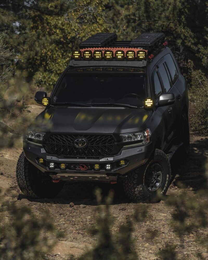 Lifted Toyota Land Cruiser 200 Overland Build On 33s With Off Road Mods