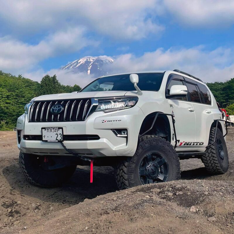 Lifted Toyota Land Cruiser Prado 150 Off Road Build With a Rear Locker