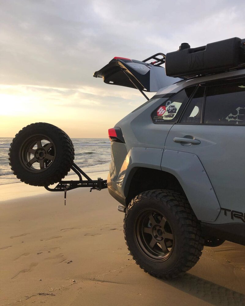 Toyota Rav4 With Wide Fender Flares and 31” Offroad Tires - offroadium.com