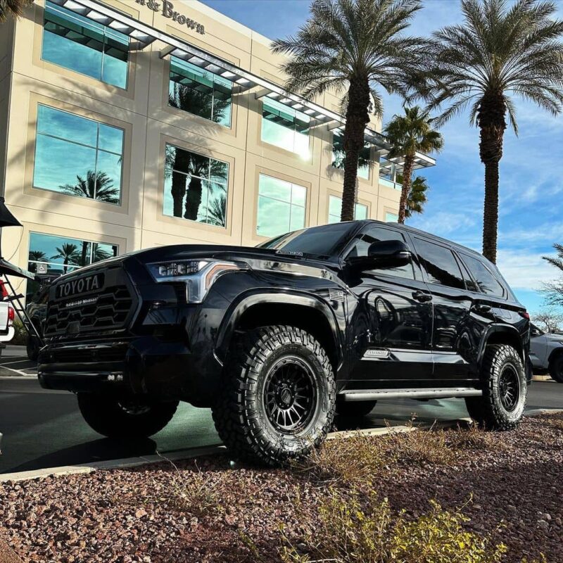 New 2023 Toyota Sequoia Lifted on 35 Inch Tires With Off-road Mods ...