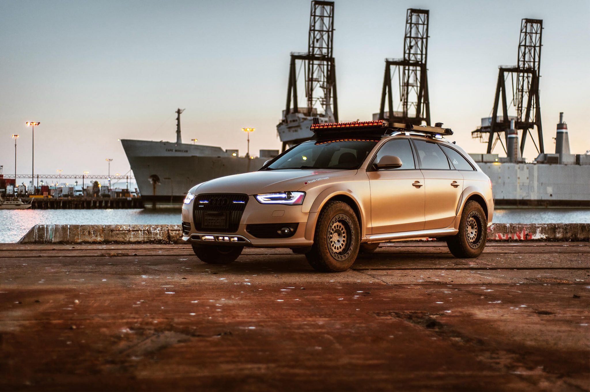 One Of a Kind Lifted Audi A4 B8 Allroad Overland Project - offroadium.com