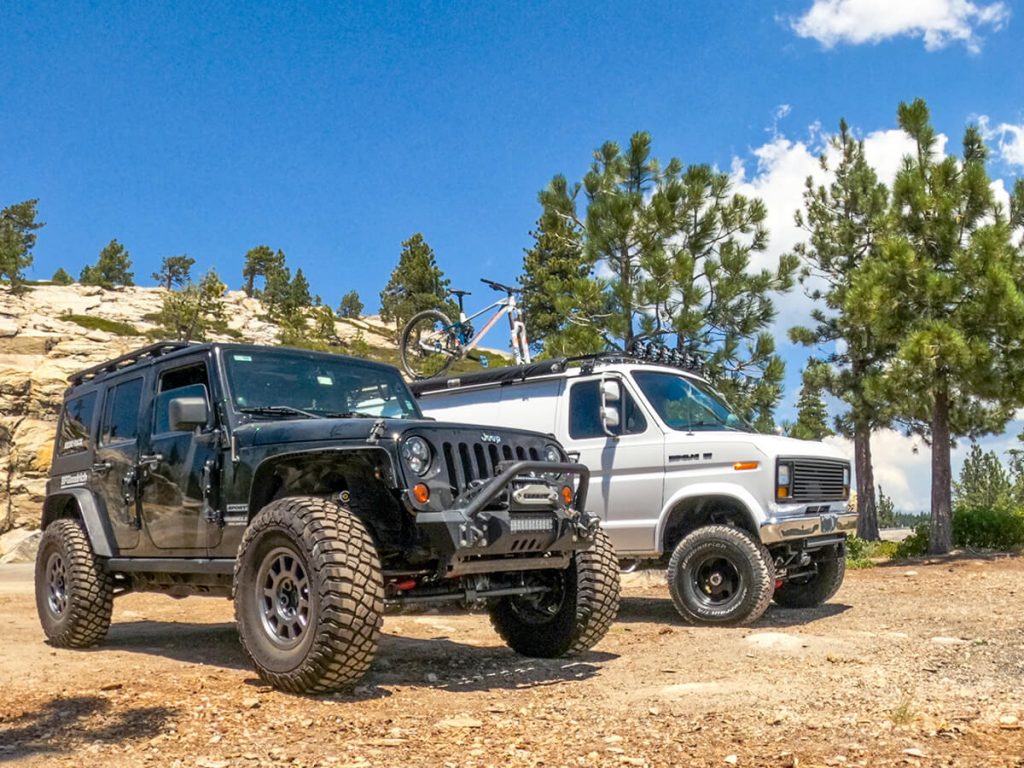 Lifted 1990 Ford E150 Van – Classic Look with a Modern Twist