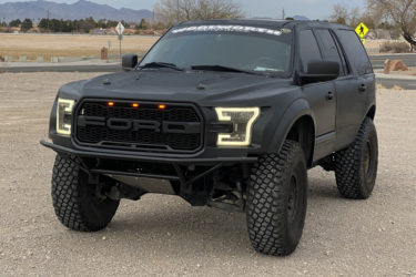 Ford Expedition With a Gen 2 Raptor Front-end