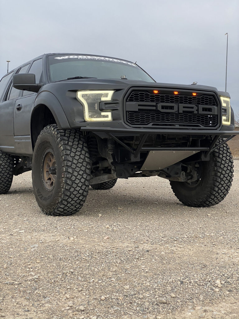 Ford Expedition With a Gen 2 Raptor Front-end